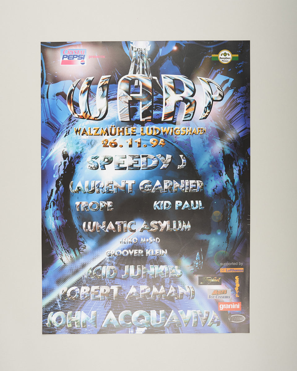 Time Warp Poster 1994/2019 – cosmopop merchandise